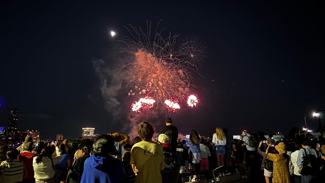 4th of July Fireworks in Boston - YouTube