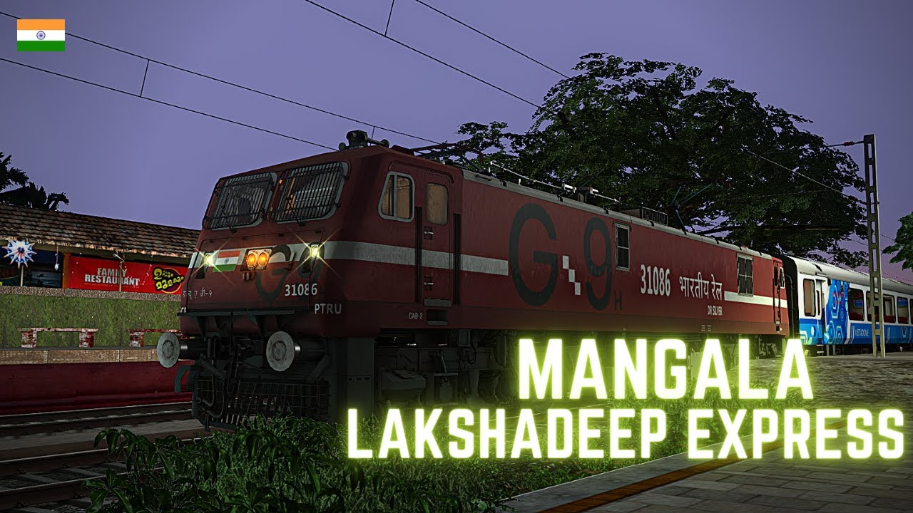 12618-Mangala Lakshadweep Express (VISTADOME SPCL) |TTG| # ...