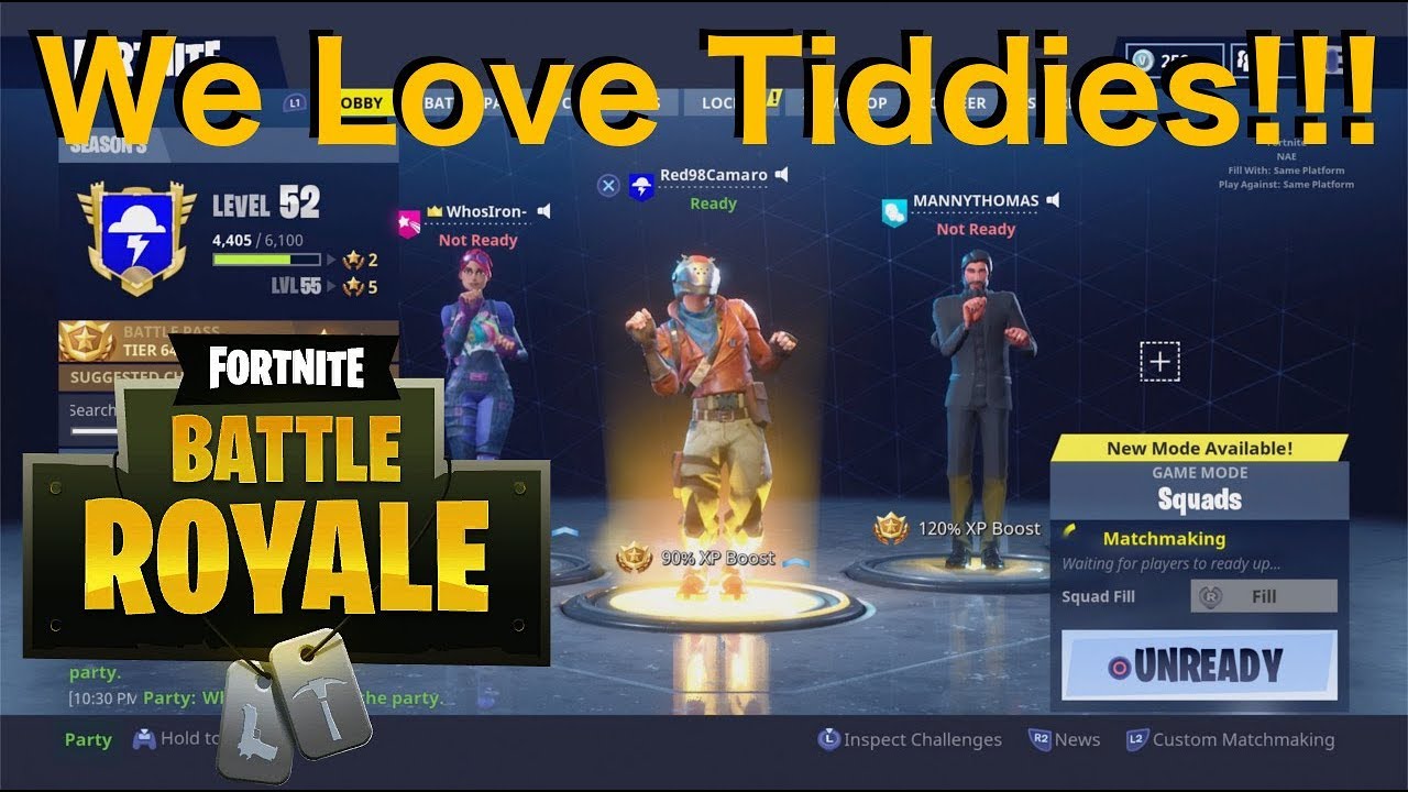 Fortnite: Battle Royale - Ep 23 - We Love Tiddies!!! - YouTube