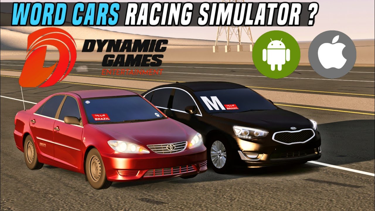 WORD CARS RACING SIMULATOR Novo Jogo Da Dynamic Games ? - YouTube