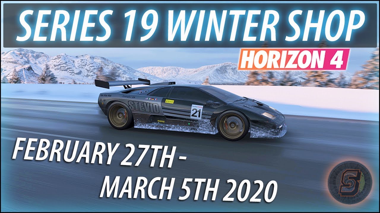 Forza Horizon 4 WINTER FORZATHON SHOP Review Series 19 Winter Forzathon ...