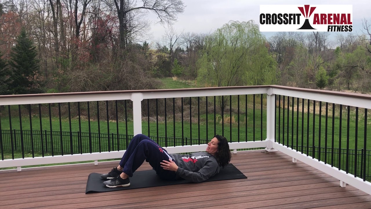 Heel Touches or Penguins | Core Exercises | No Equipment Required ...