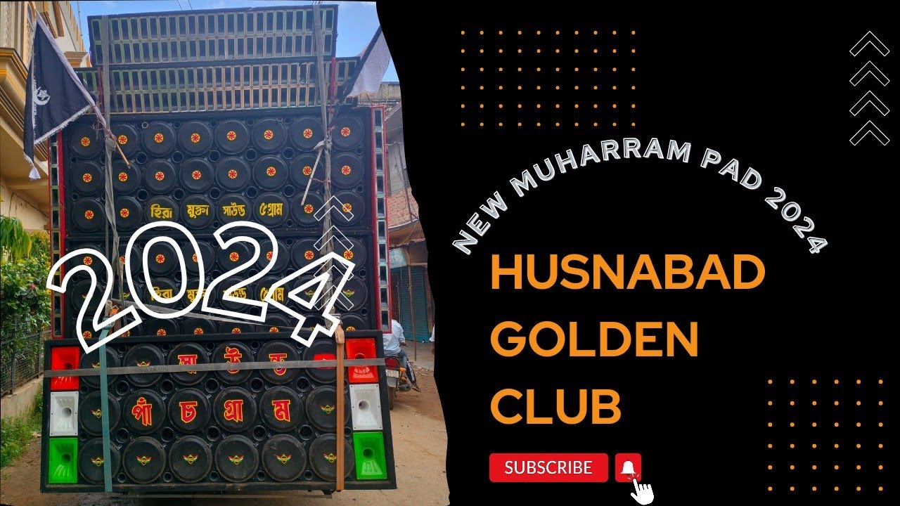 New Muharram Pad 2024 // husnabad Muharram pad / husnabad golden club ...