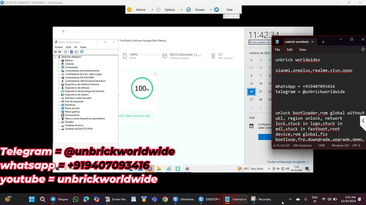 One plus Ace3 unbrick(dead device),any oneplus device for unbrick,convert global,colorOS to ...