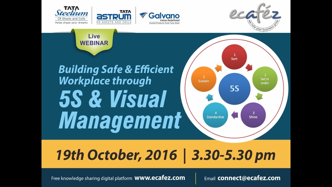 Building Safe & Efficient Workplace Thru 5S & Visual Management - YouTube