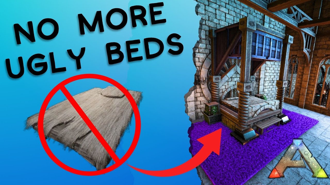 Ark 4-Poster Bed Tutorial! | Members only preview - YouTube