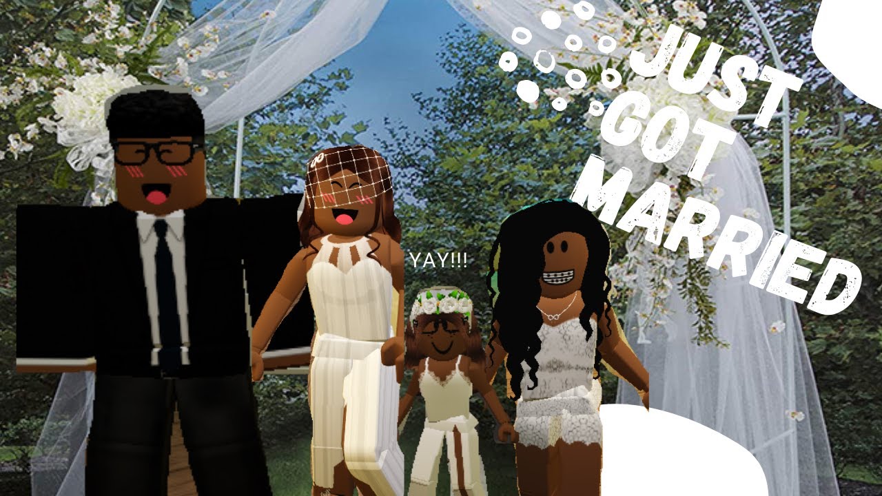 OUR WEDDING DAY!! |Bloxburg roleplay| - YouTube