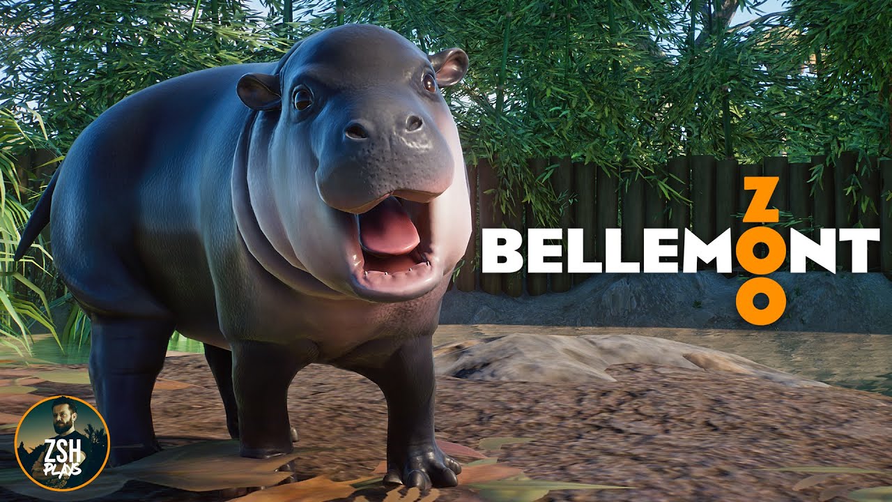 Building the Perfect Pygmy Hippo House in Planet Zoo! | Bellemont Zoo ...