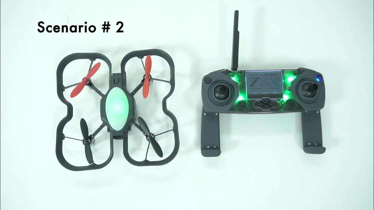 8 CoDrone EDU drone and controller LED states - YouTube