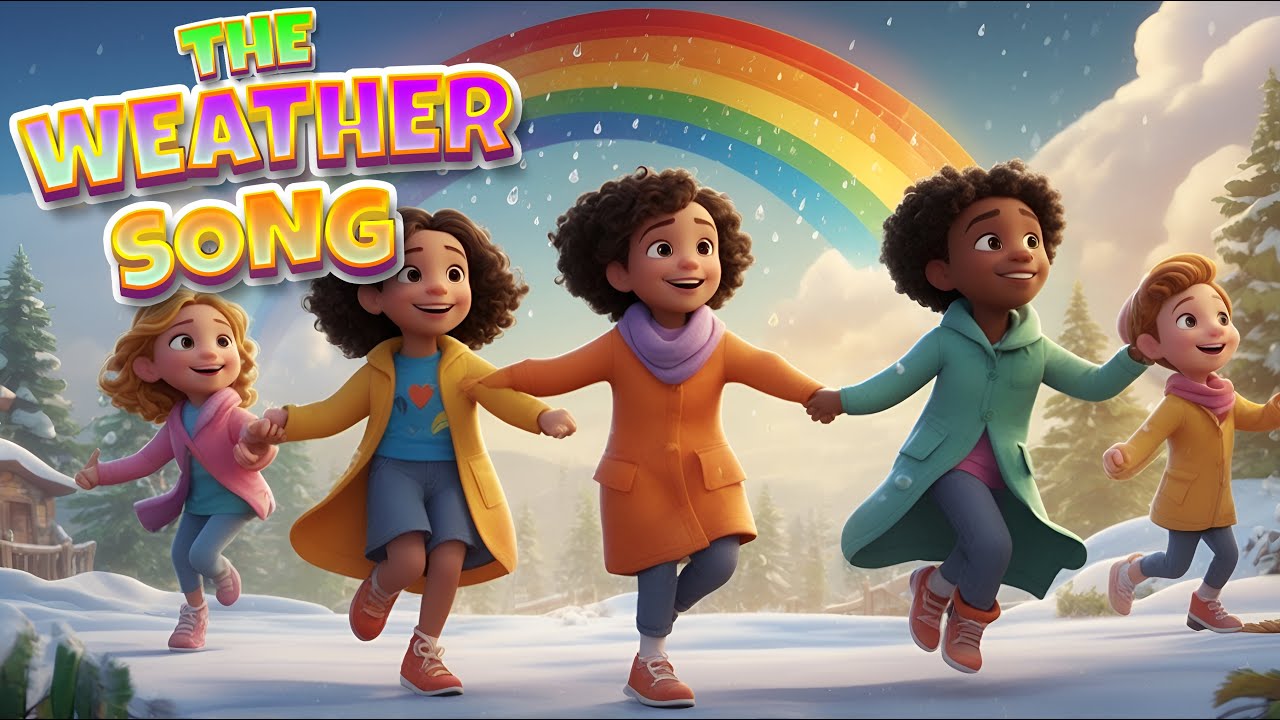 The Weather Song | How's The Weather? | Rain Rain Go Away | Nursery ...