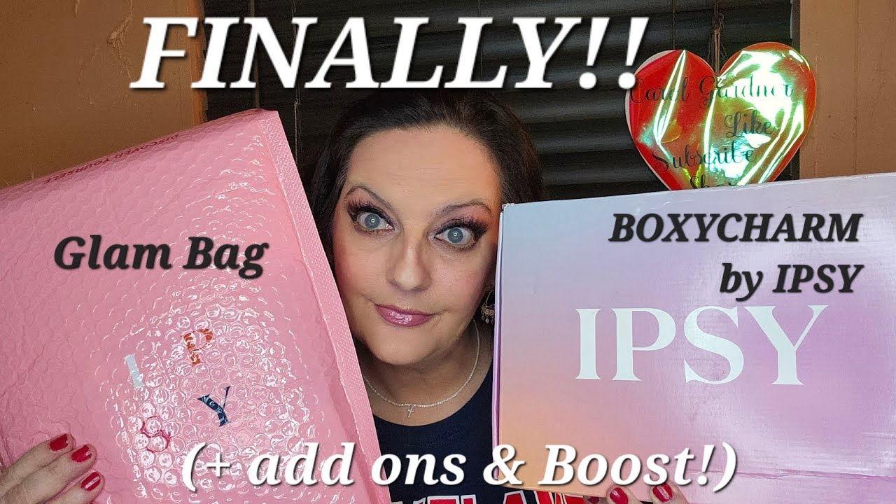 Ipsy Glam bag & Boxycharm by IPSY with box boost and add ons! | So late ...