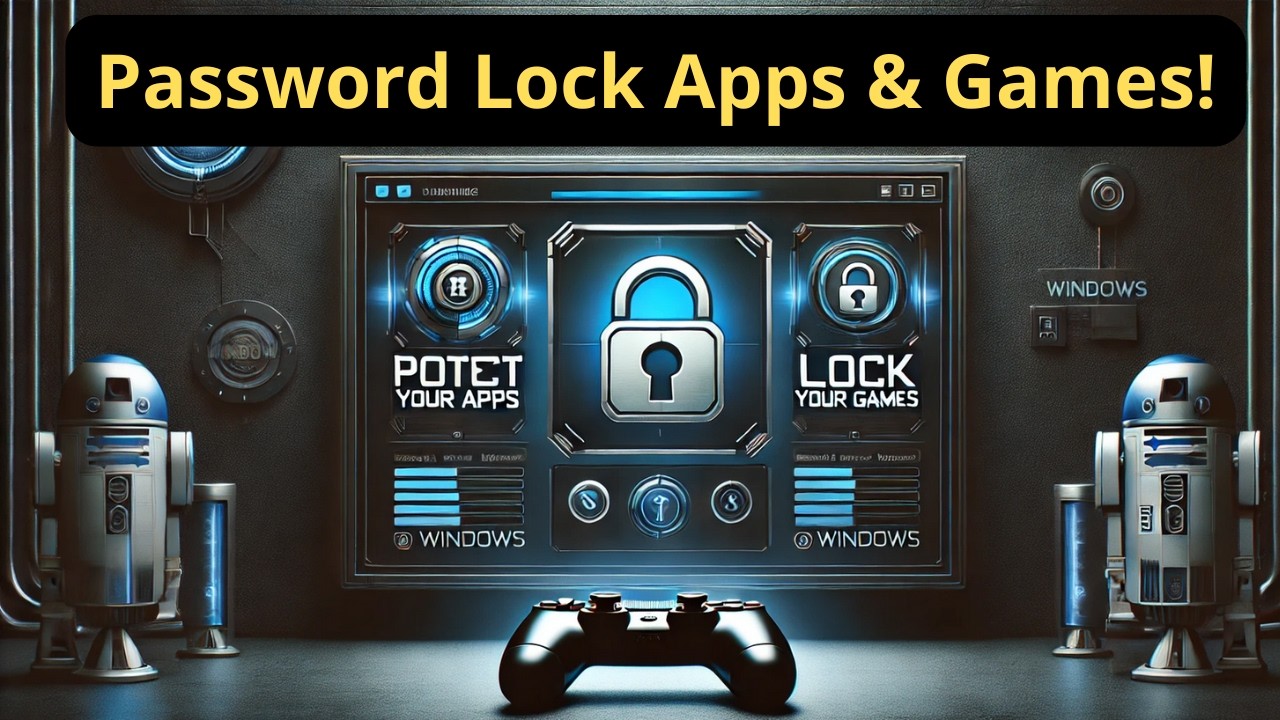 How to Password Protect Applications & Games on Windows For Free 🛡️ ...