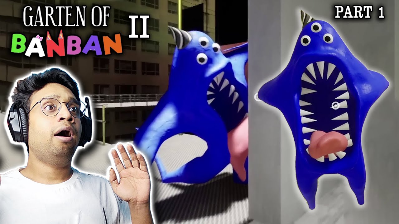 I Fight with Banban's Step-Brother NABNAB😈 GARTEN OF BANBAN 2 [PART 1 ...