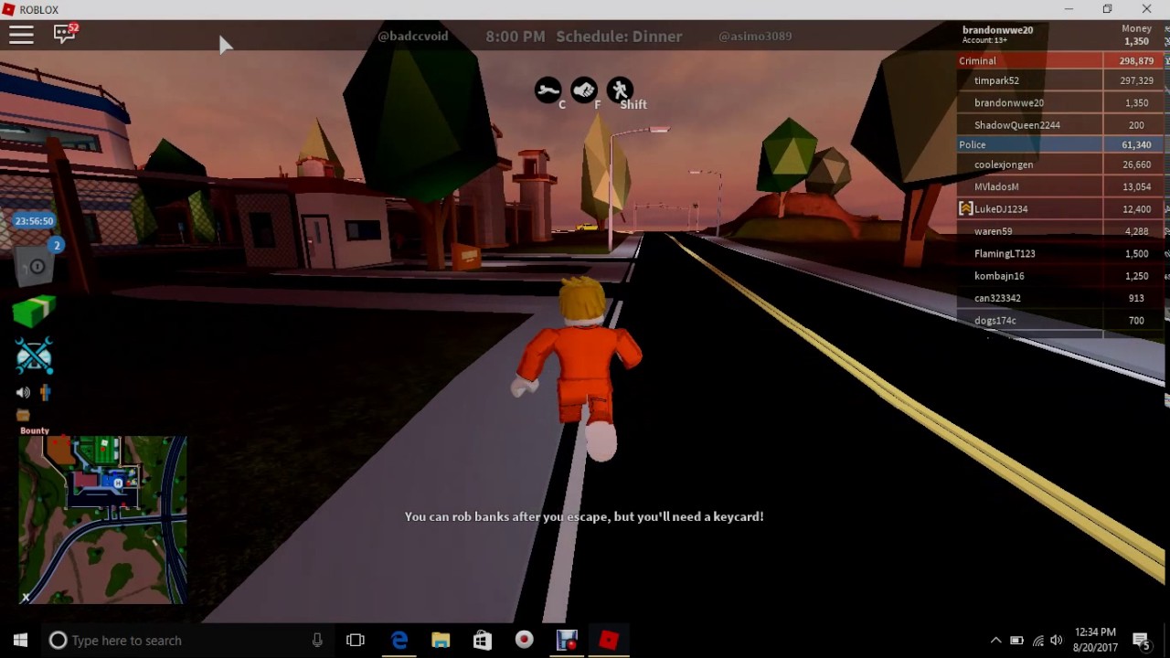 Roblox escaping prison, Jail brake - YouTube