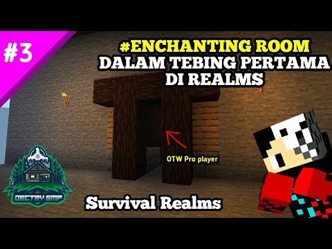 RUANGAN SEMPIT TAPI SANGAT BERGUNA DI AWAL SURVIVAL!!  DECTRY SMP