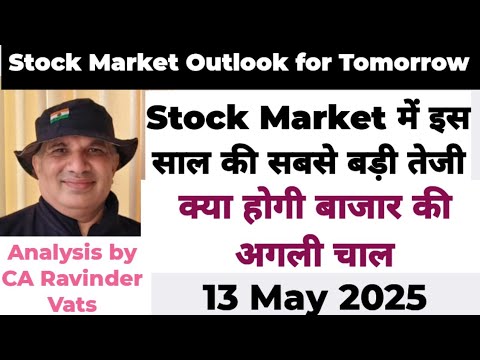Stock Market Outlook for Tomorrow: 13 May 2025 by CA Ravinder Vats ...
