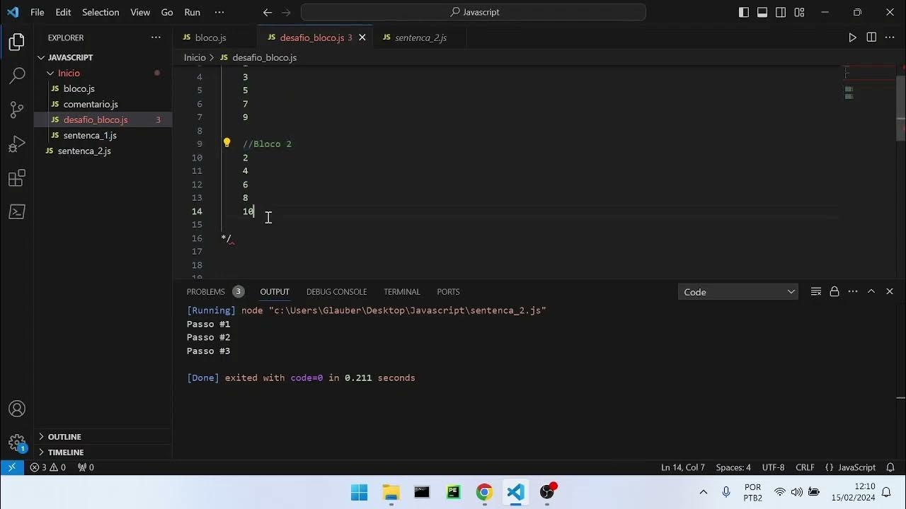 Javascript aula 5 ,; Desafio!!!! - YouTube