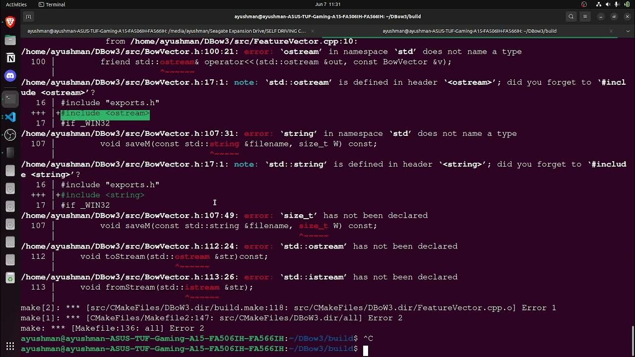 DBoW3 Install Ubuntu 22.04 LTS | DBoW C++ | DBoW3 Error | Programming ASMR | Debugging ASMR ...
