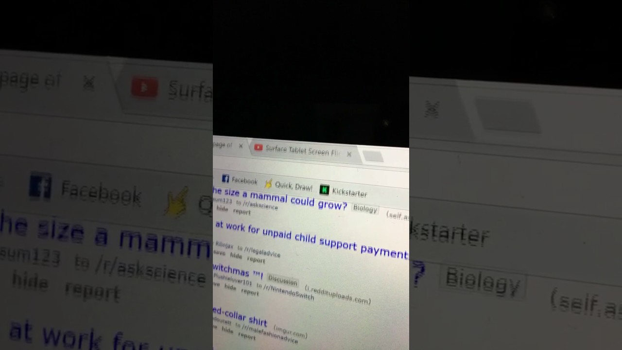 Microsoft Surface Pro 4 screen stutter - YouTube