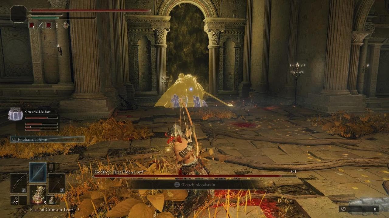Godfrey the First Elden Lord Boss Fight (Elden Ring) - YouTube