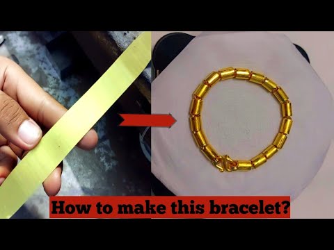 How to make a wheel tube bracelet | How to it's made | Handmade ...