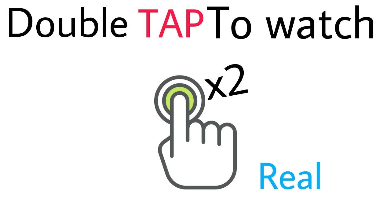 Double tap to watch this video ( REAL) - YouTube