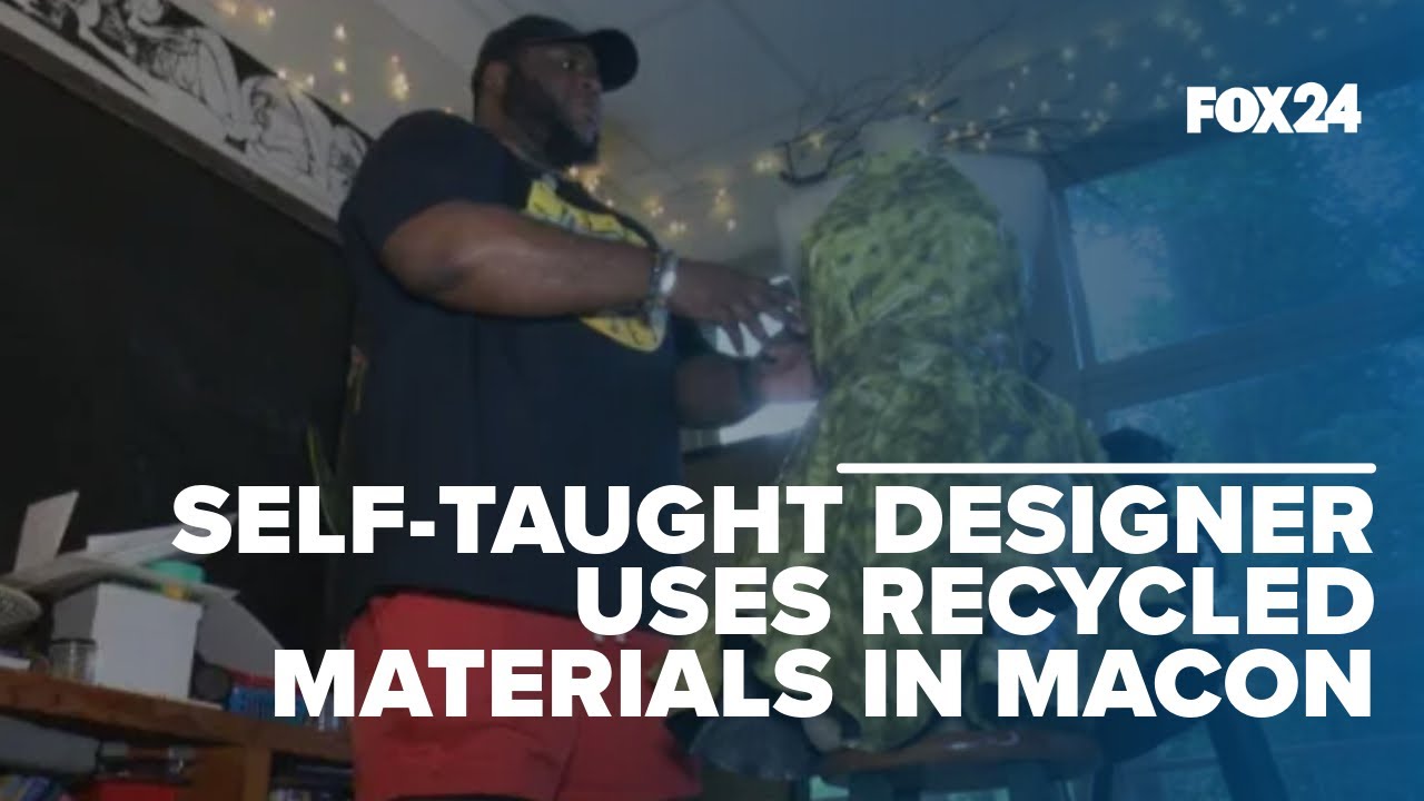 Macon's self-taught designer uses recycled materials for captivating ...