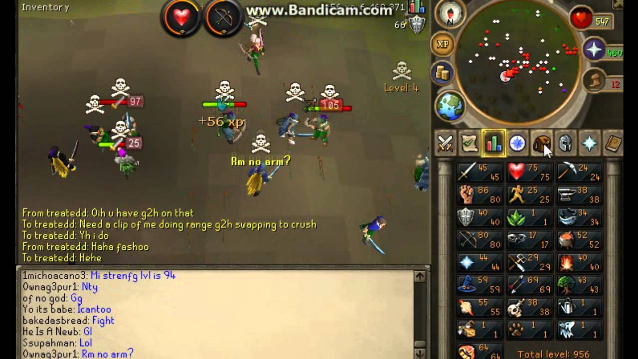 Runescape F2p Pk Vid #2 - The 3vil Pk + 40 Def Pure - YouTube