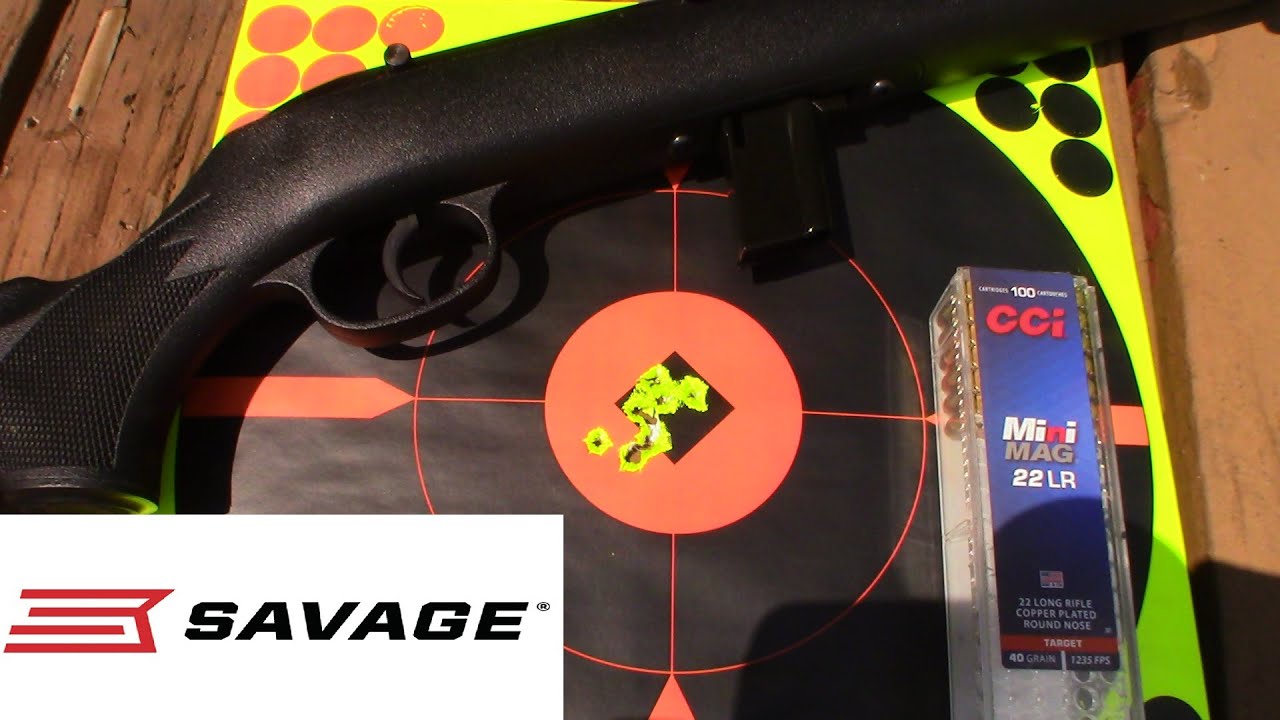 Savage 64F .22 Semi-Automatic Rifle - YouTube