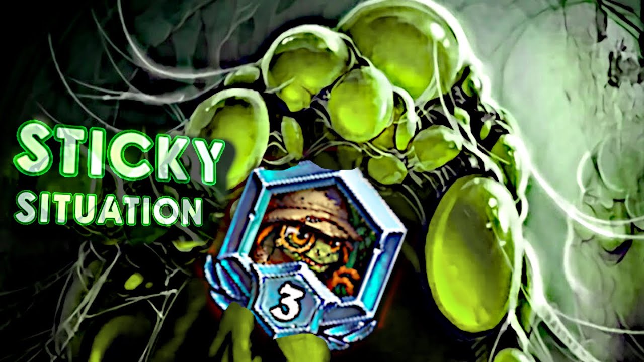 🍥 SUPER STICKY KNIGHT - Reaching for Legend 🔸 HEARTHSTONE TOXIC CARD ...