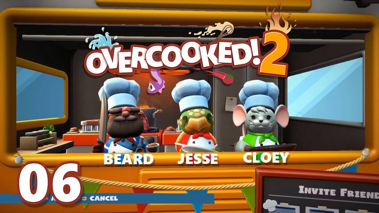 Overcooked 2 Level 3: Pizza and Burgers - Episode 6 - YouTube
