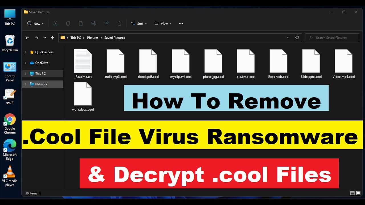 Cool Virus Ransomware. How To Remove .Cool Virus. Decrypt Cool Files ...