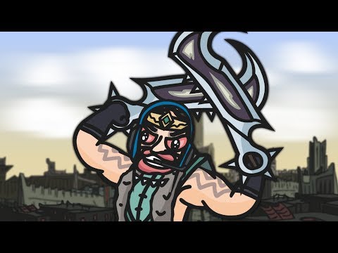 DRAVEN ANIMATED CHAMPION SPOTLIGHT - League of Legends - YouTube