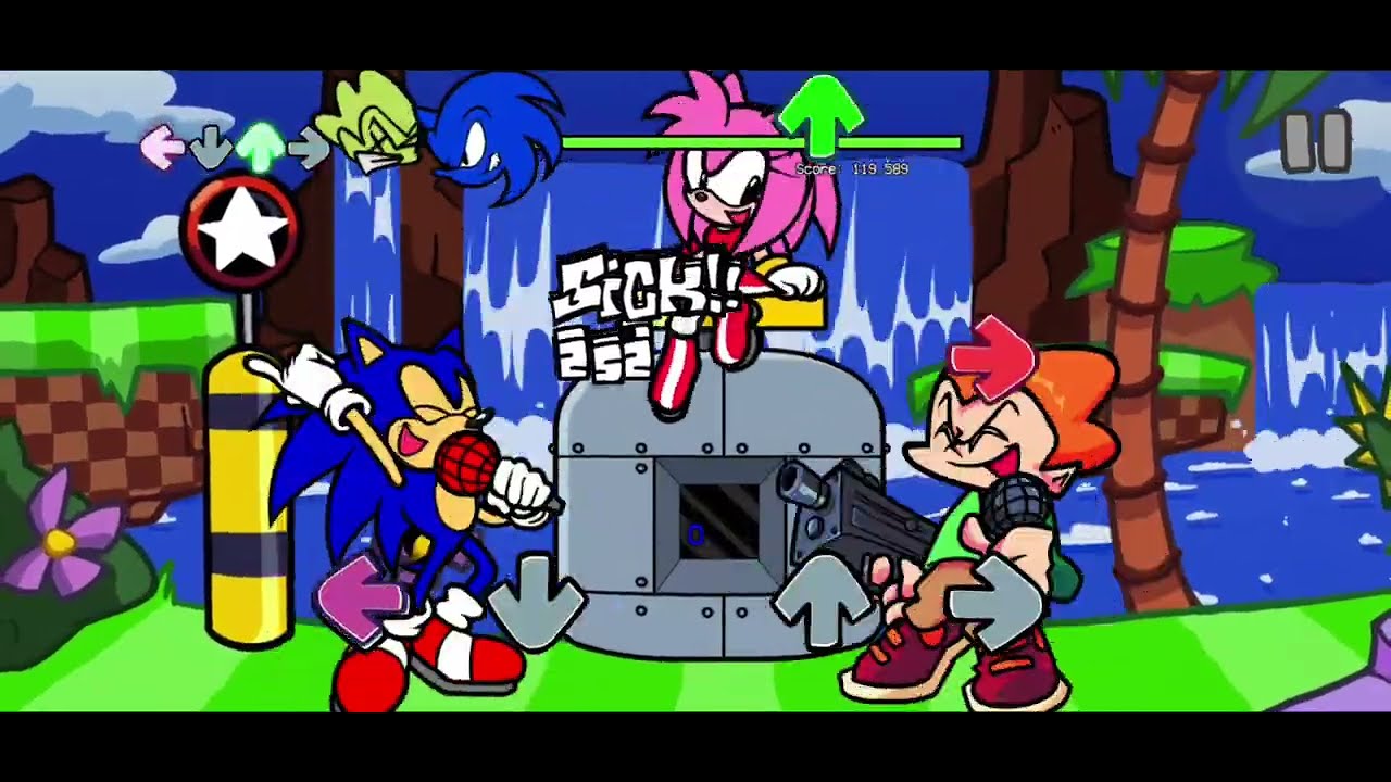 Friday Night Funkin - Pico (Sonic Mix Charted) PC/Andriod - YouTube