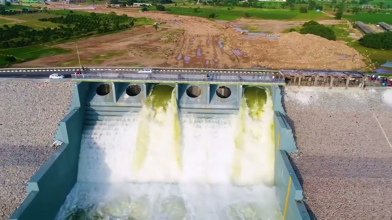 Konda Pochama Dam ..Markook ..Siddipet District 🌊💧 2022 - YouTube