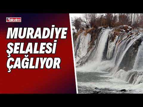 Muradiye Şelalesi çağlıyor