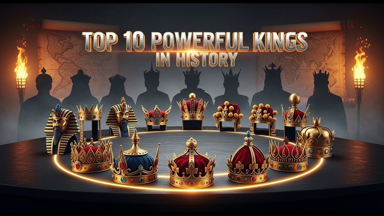 Top 10 Most Powerful Kings in History - YouTube