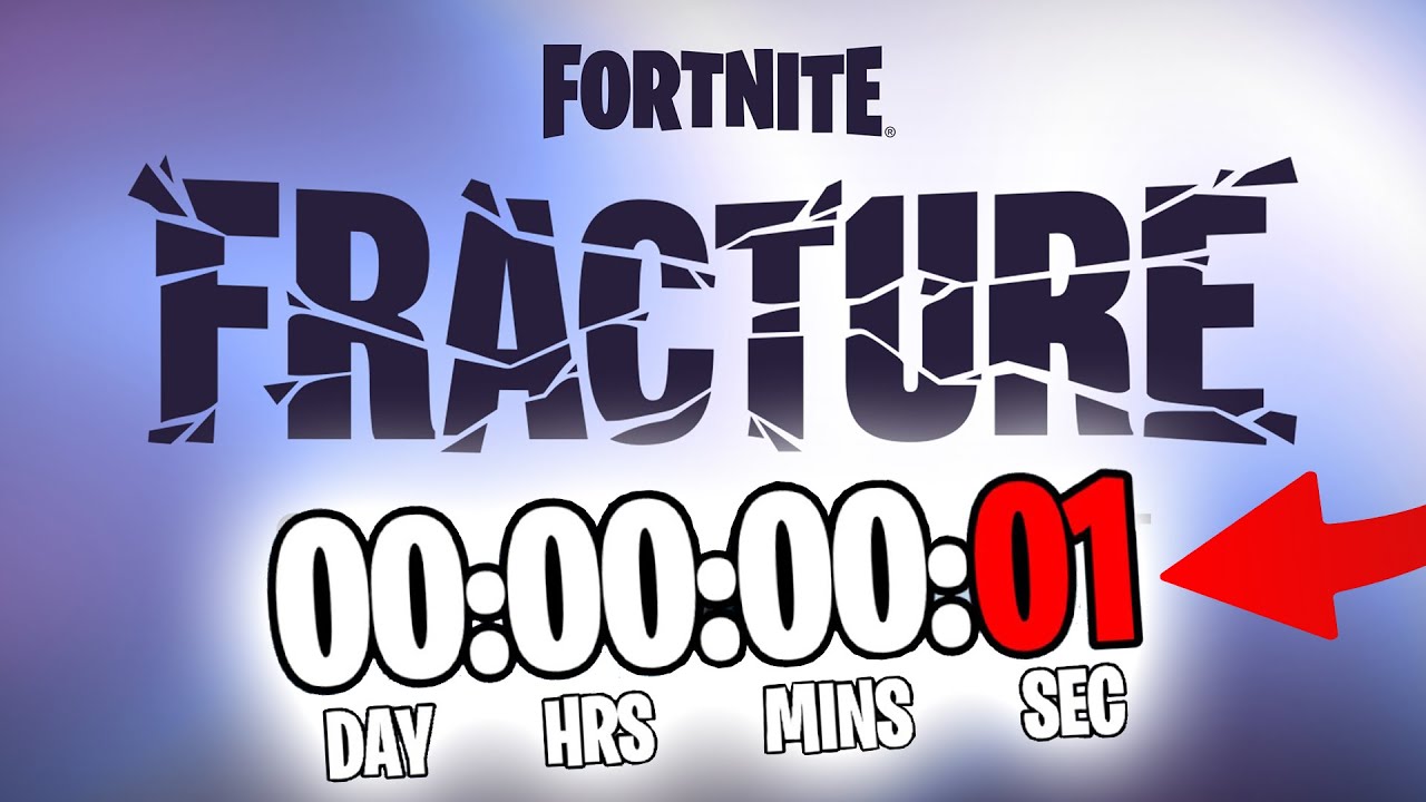 FORTNITE FRACTURE EVENT! 🔴 LIVE COUNTDOWN WORLDWIDE - YouTube