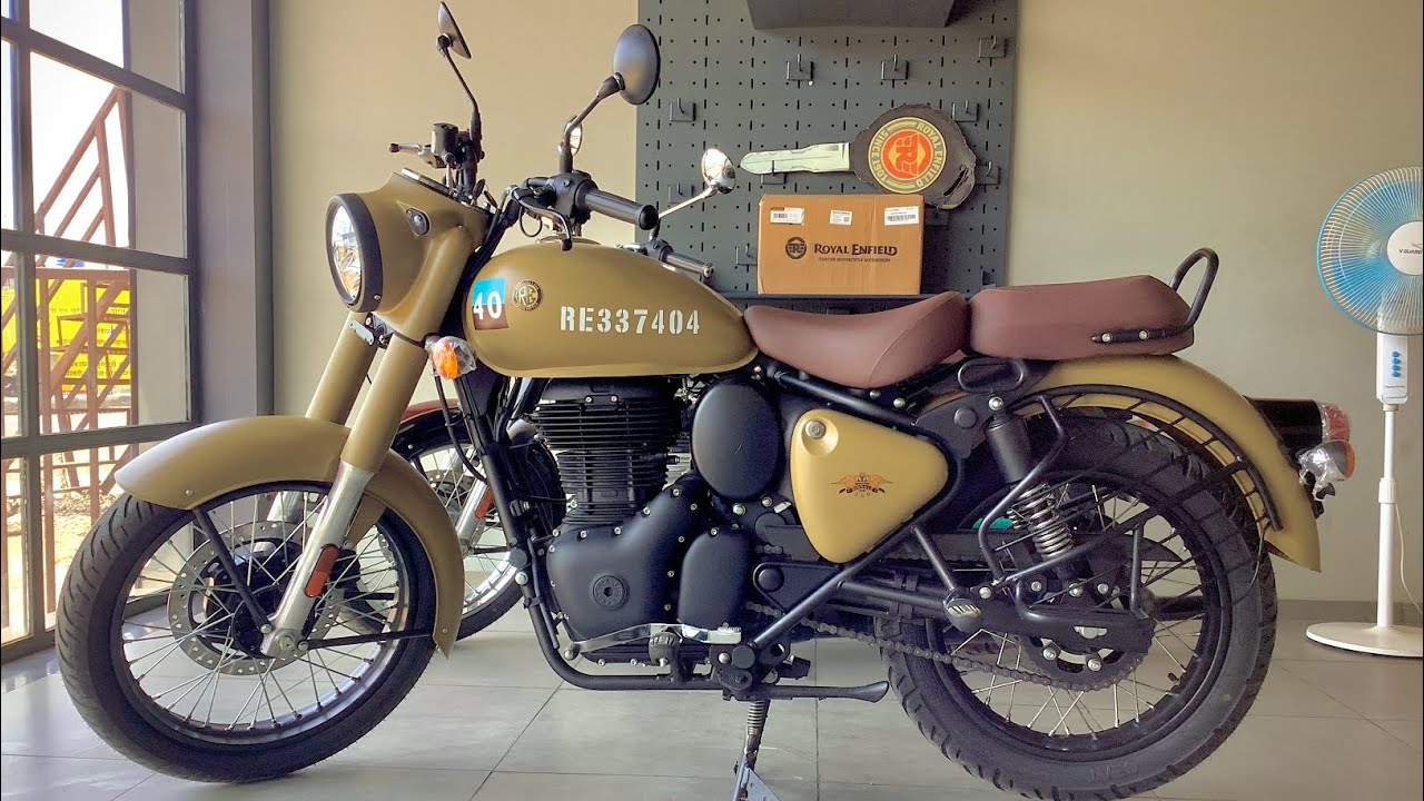 New Launch | 2023 New Royal Enfield Classic 350 Signals desert sand Bs6 ...