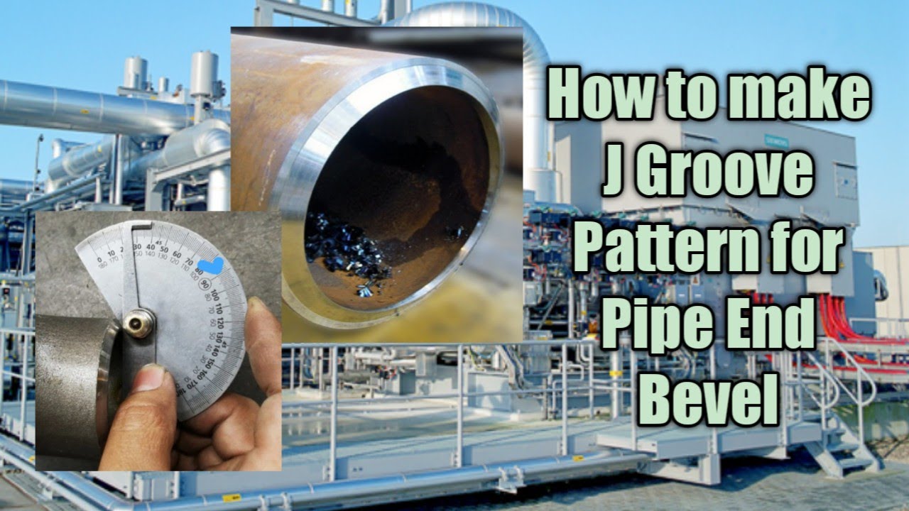 J Groove Pattern for 50mm #thickness of pipe - YouTube