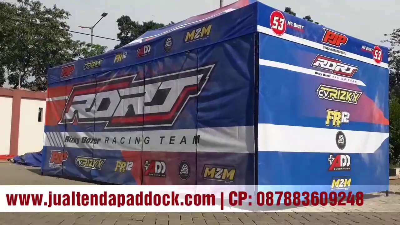 TENDA LIPAT PADDOCK 3X6 RDRT | Tendapedia - YouTube
