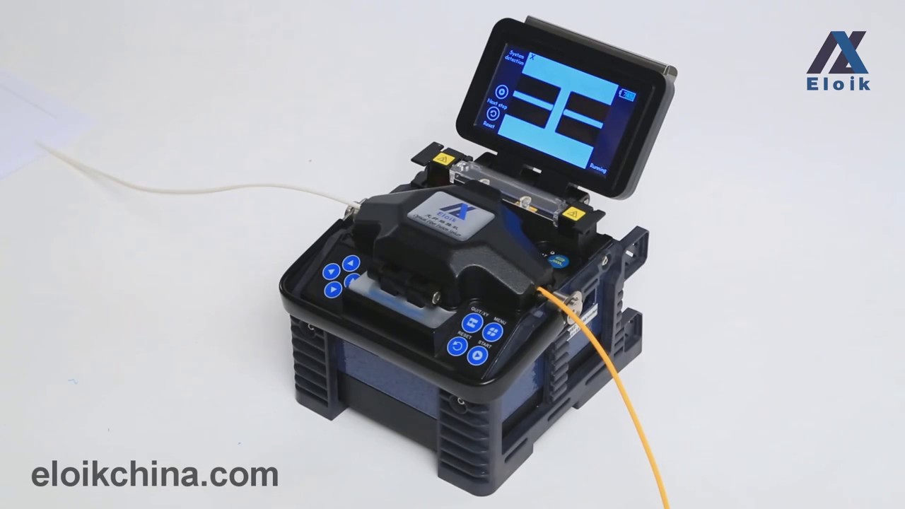 Eloik Fusion Splicer ALK-88 ---Detect System parameters - YouTube