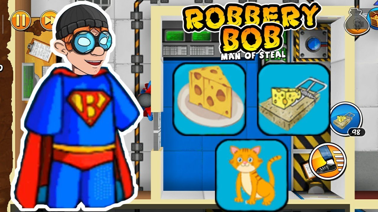 Mouse Trap - Mod New Tools In Robbery Bob - YouTube