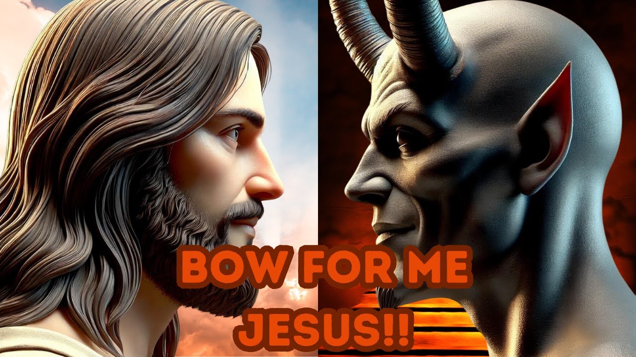 SATAN Combat JESUS | AI Animated Bible Stories #bible #animationstory # ...