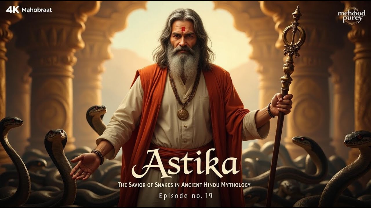 Mahabharat | English | P01 E19 - Astika: The Savior of Snakes in ...