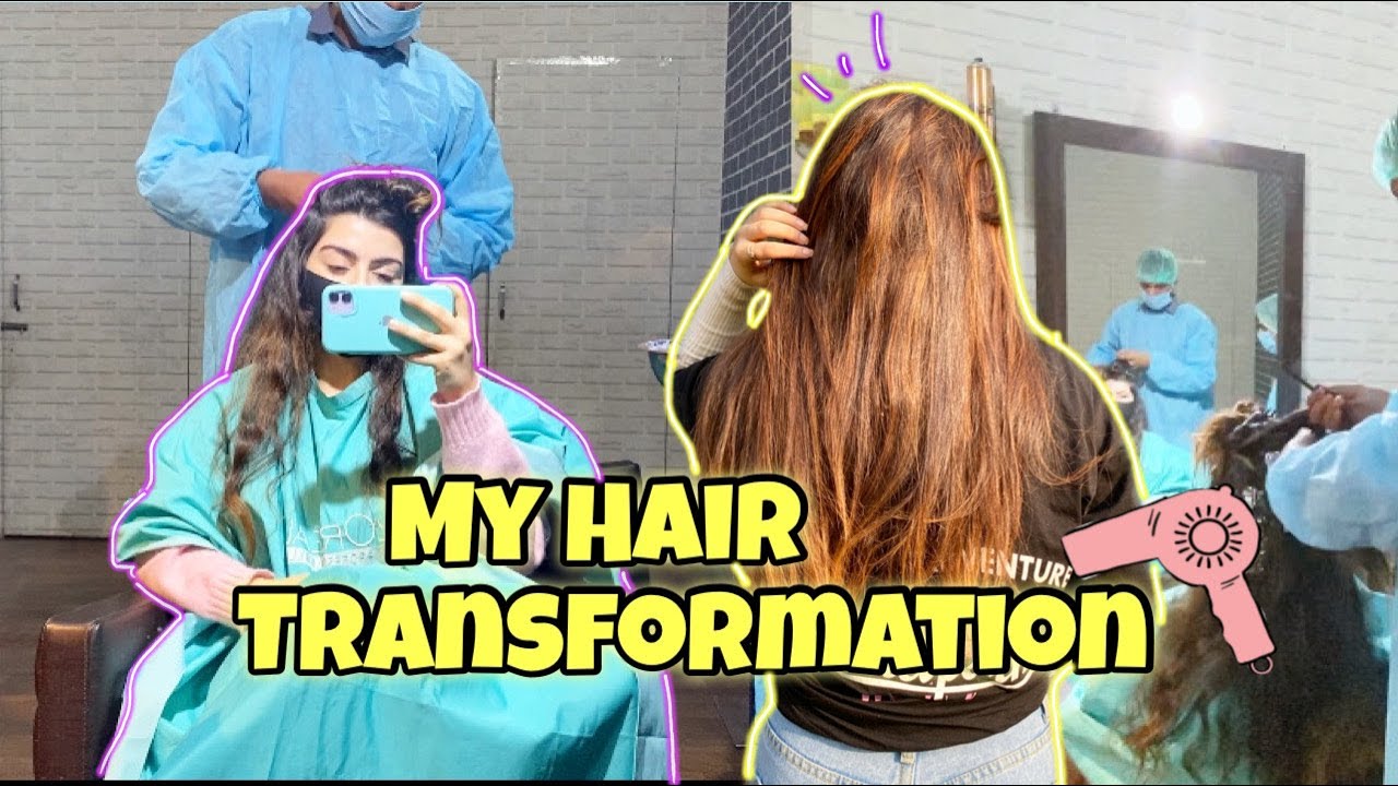 VLOG : My Hair Transformation| 2021 Glow Up | Yashita Rai - YouTube