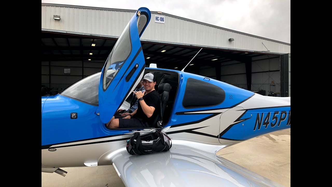 BRAND NEW CIRRUS SR22 DEMO FLIGHT- IFR AND MANEUVERS WITH AN RNAV ...