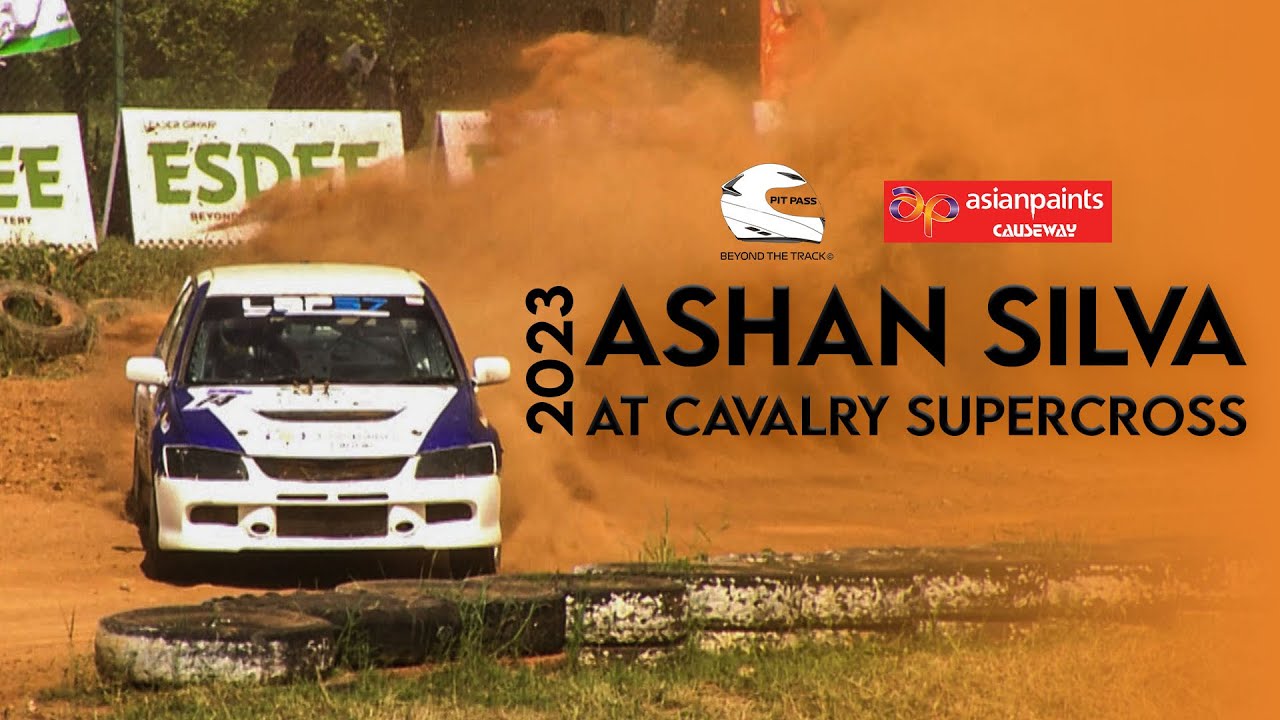 Ashan Silva at Cavalry Super Cross 2023 | Asian Paints - YouTube