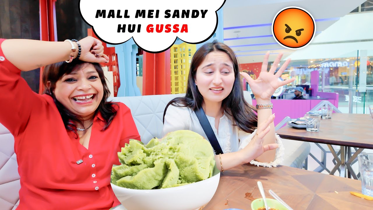 Sandy Hui Gussa😡 Mall mei hua SIYAPAA 🤯 - YouTube