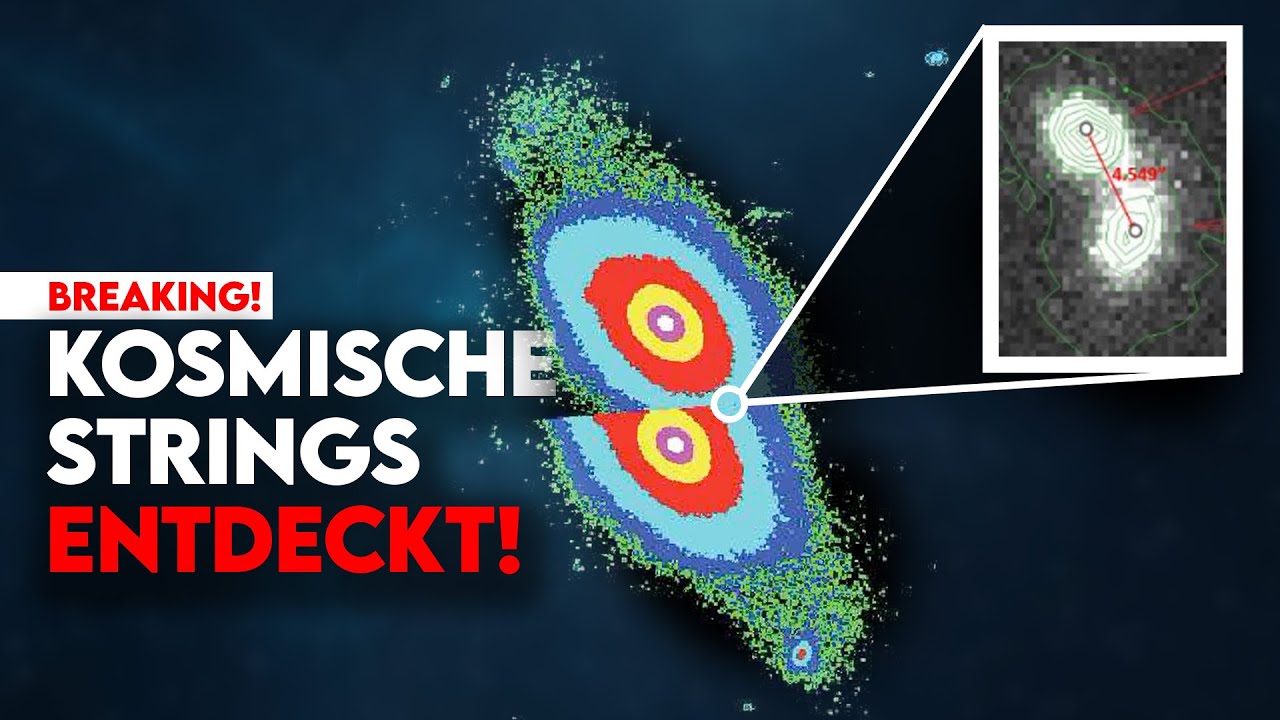 Ein Riss in der Raumzeit trennt eine Galaxie in Zwei? (ZMF) - YouTube